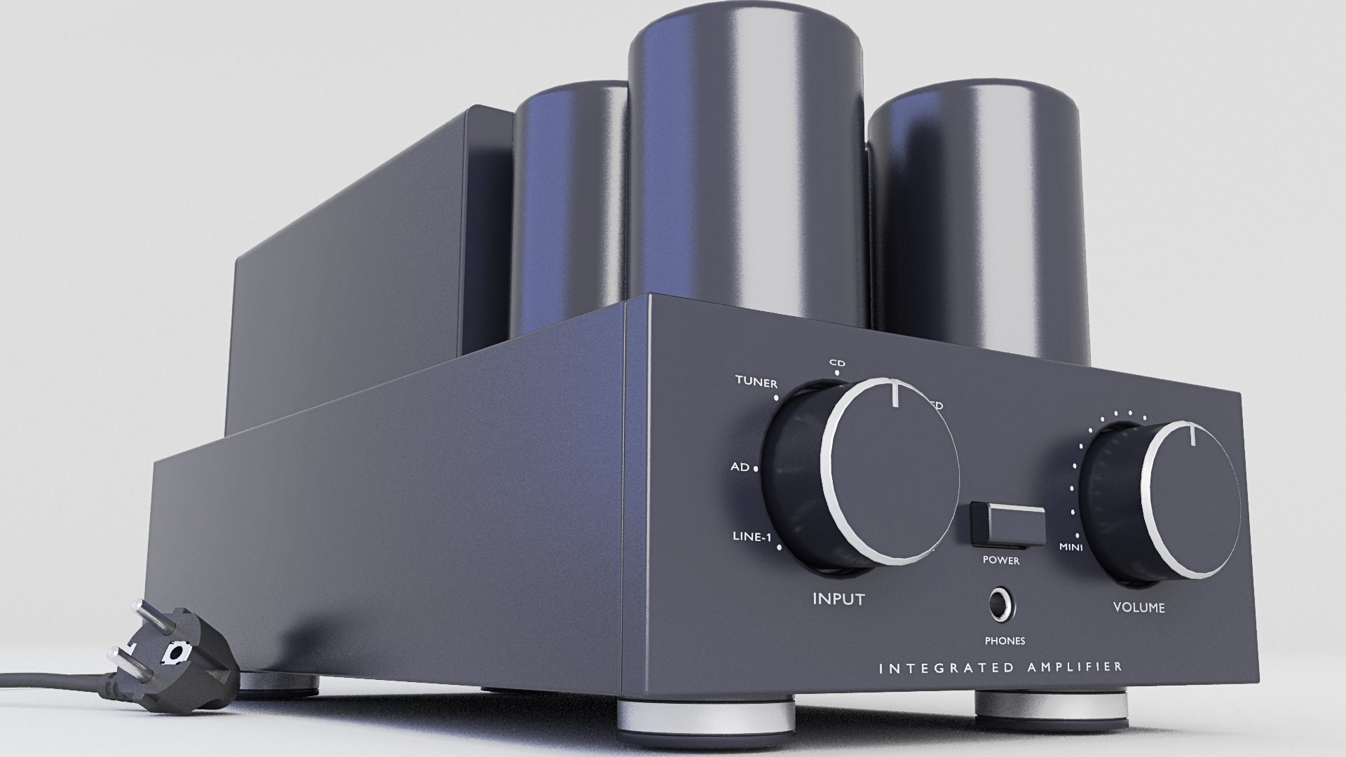 Amplifier hifi amp 3D model - TurboSquid 1528495