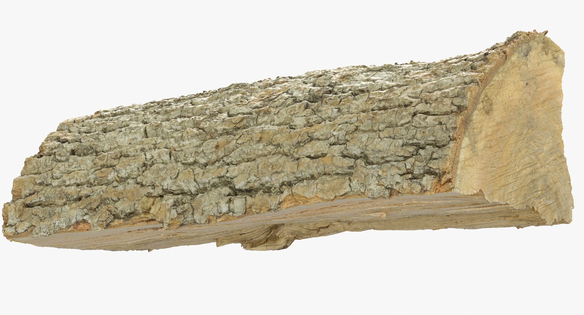 Wooden log 02 3D model - TurboSquid 1528608