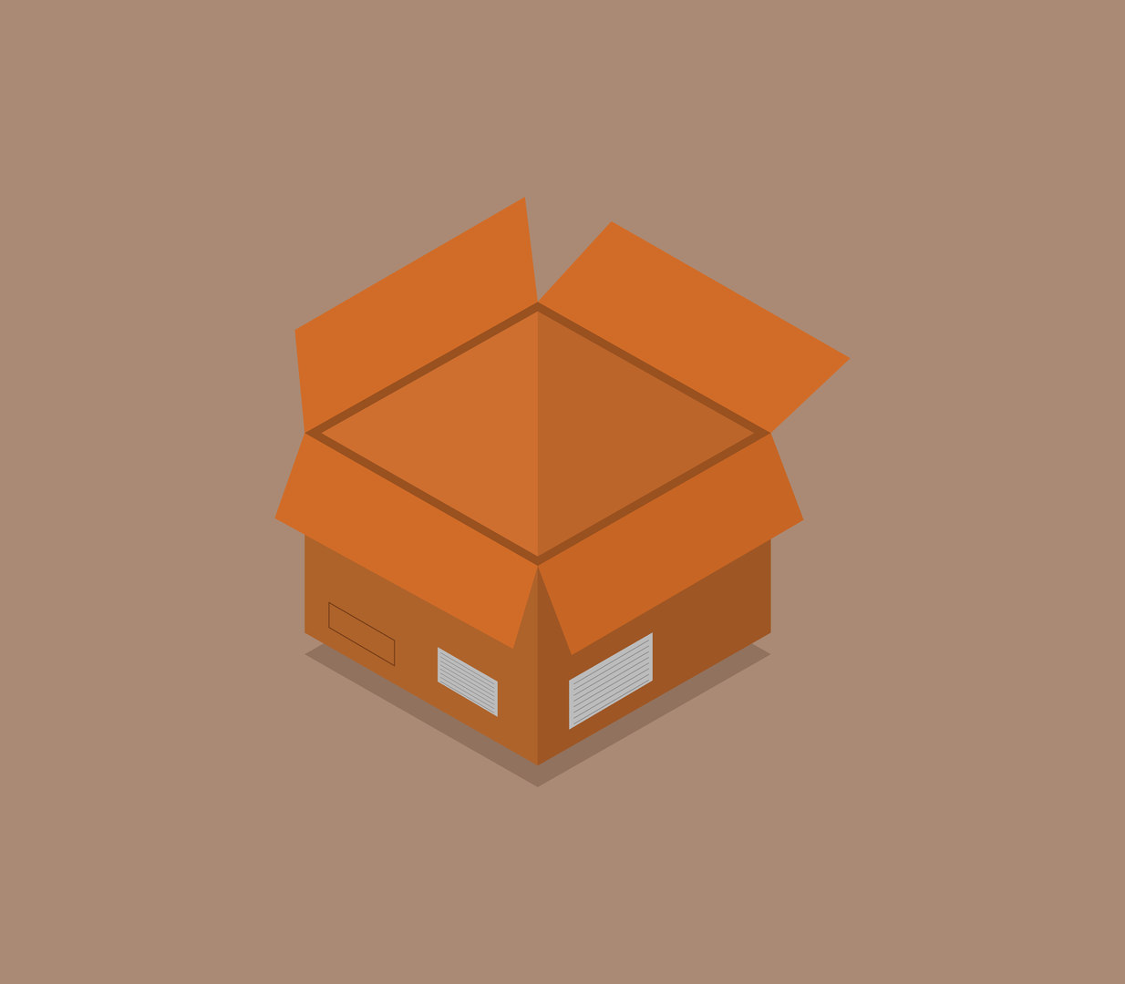 Shapes Encapsulated Postscript isometric box vector