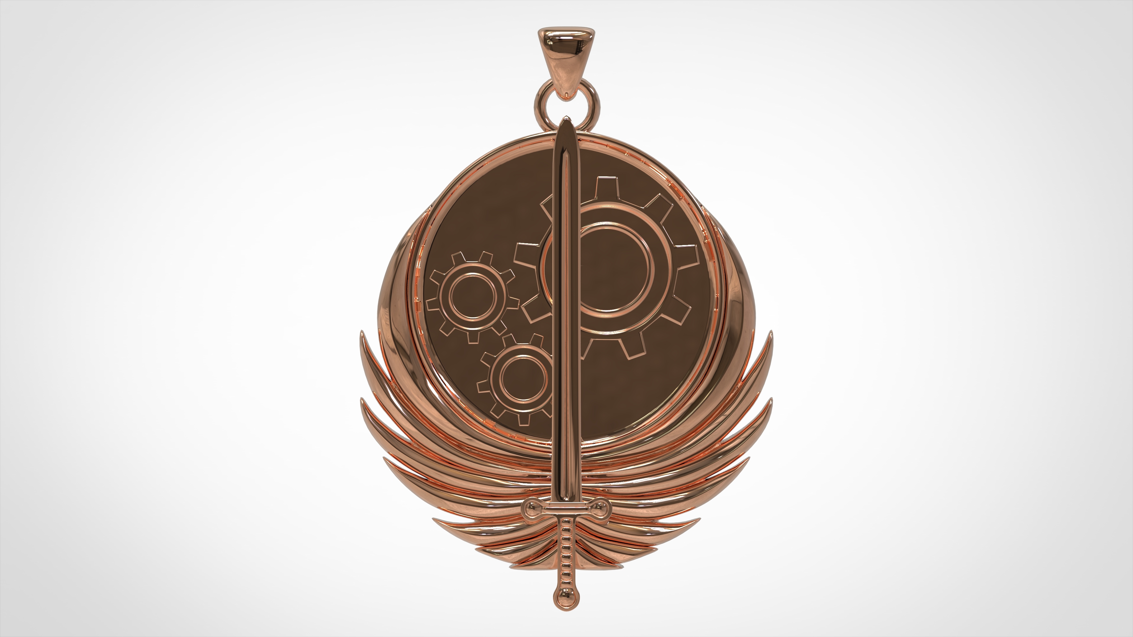 modelo 3d Hermandad De Acero Logo Pendan - TurboSquid 1528896