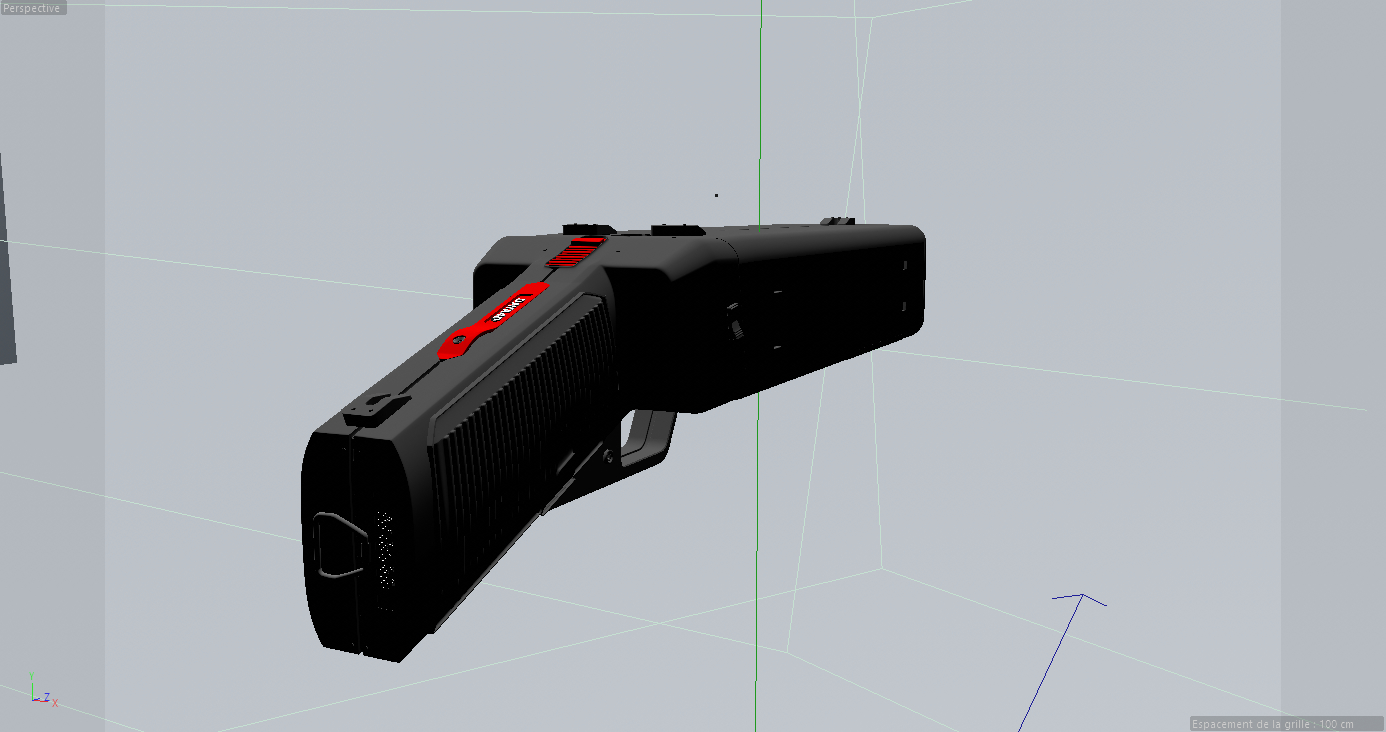 3D model futuristic dx-12 punisher shotgun - TurboSquid 1529024