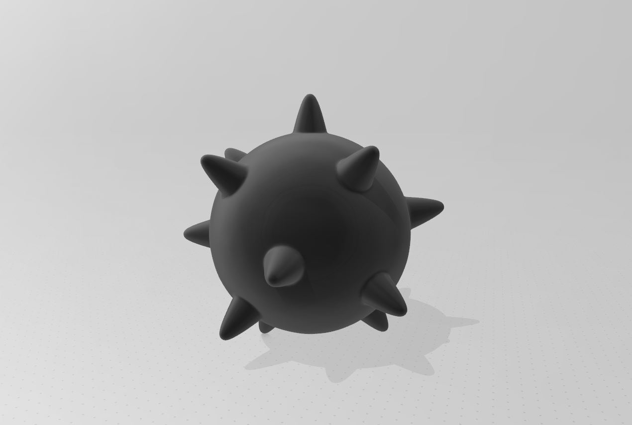 3D spike ball - TurboSquid 1529274