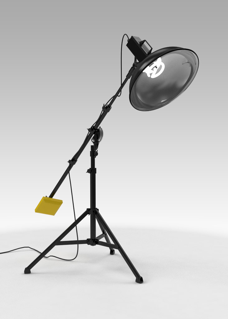 Photography light stand 3D - TurboSquid 1529815