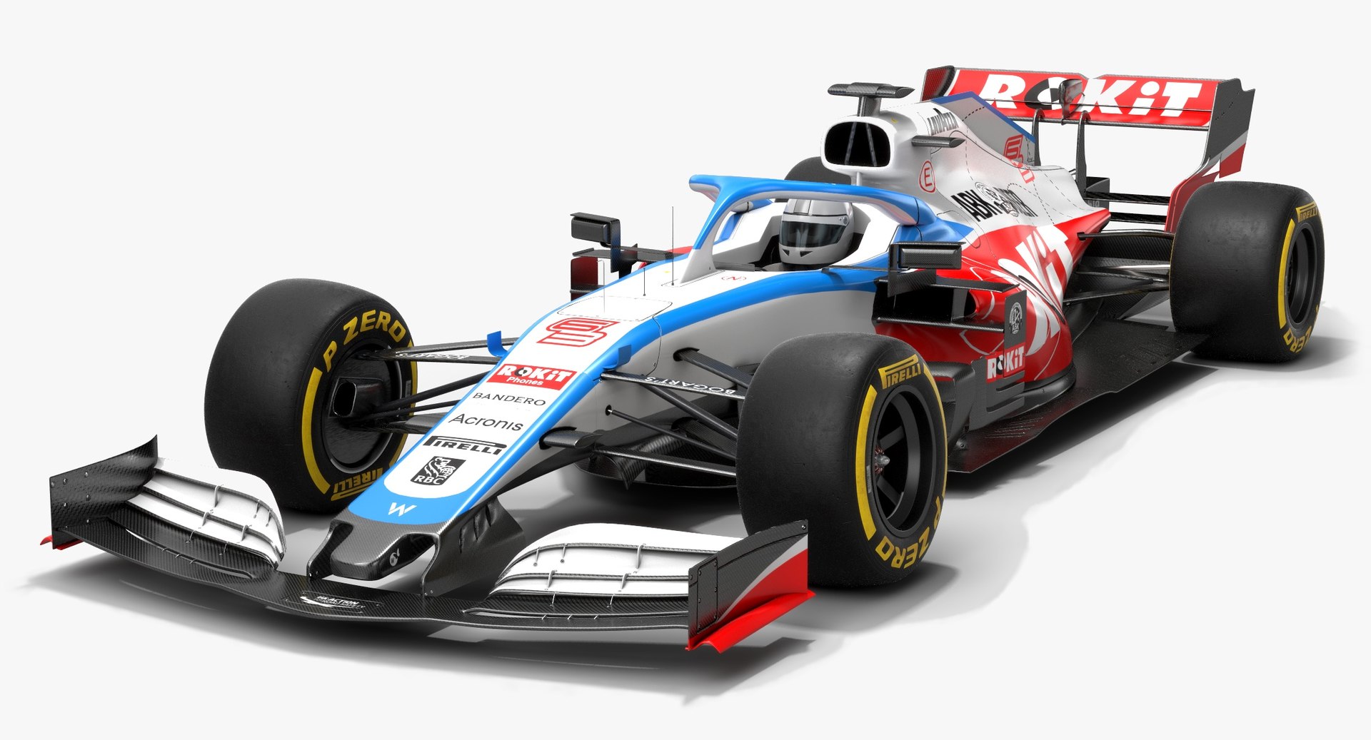 Williams f1 racing fw43 3D model - TurboSquid 1529886