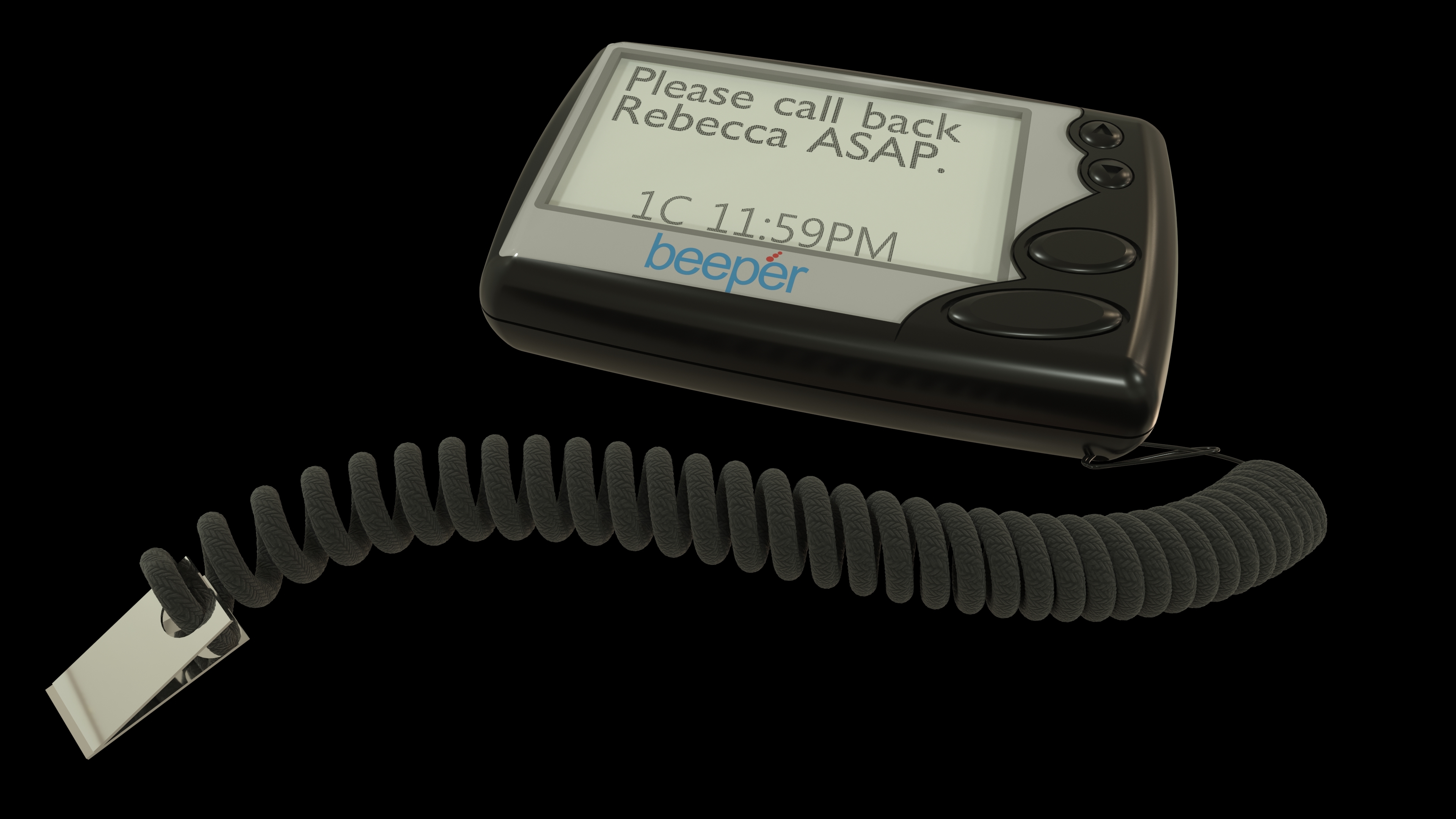 Beeper pager model - TurboSquid 1530091