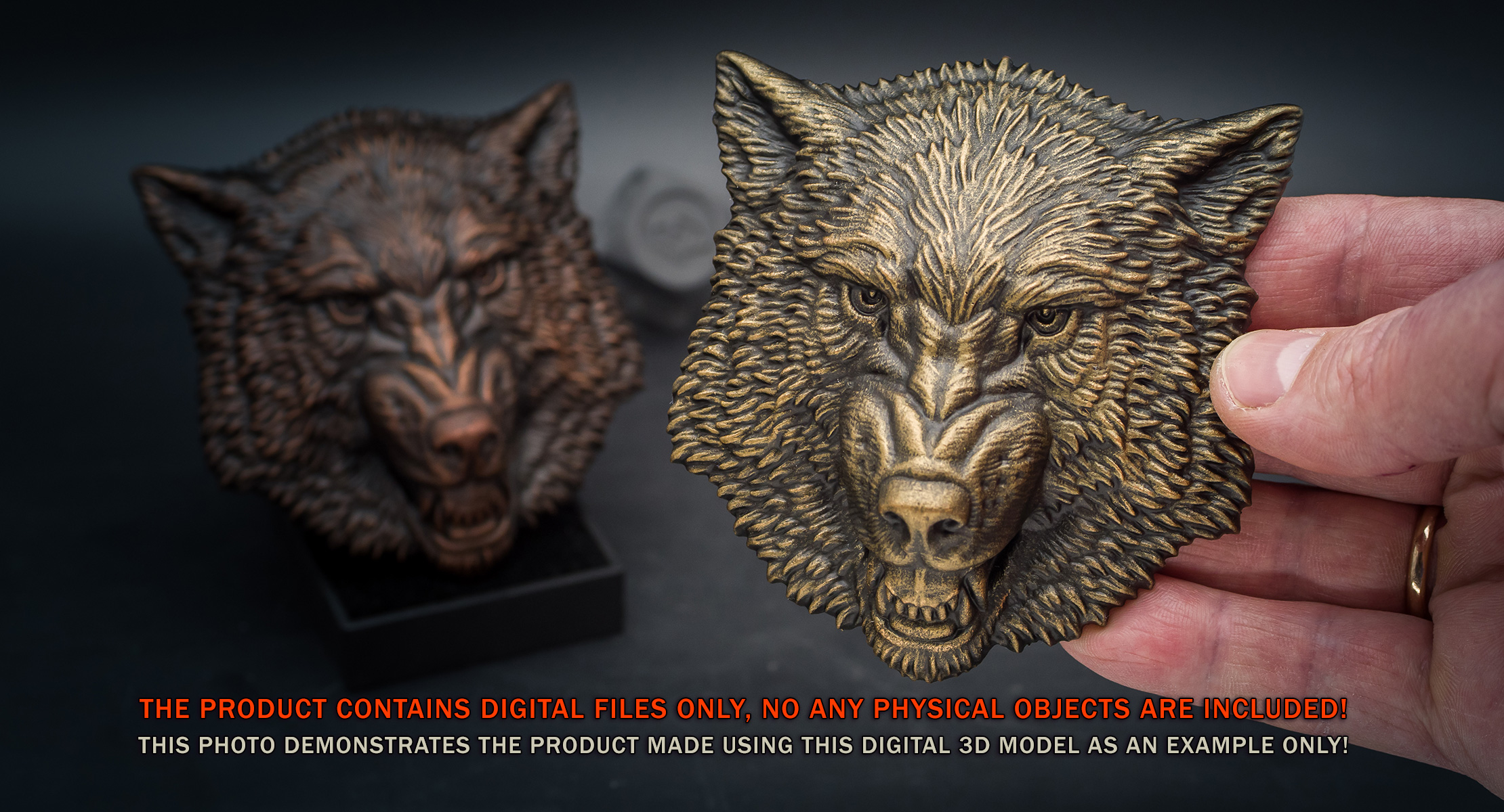 Angry wolf relief face 3D model - TurboSquid 1307845