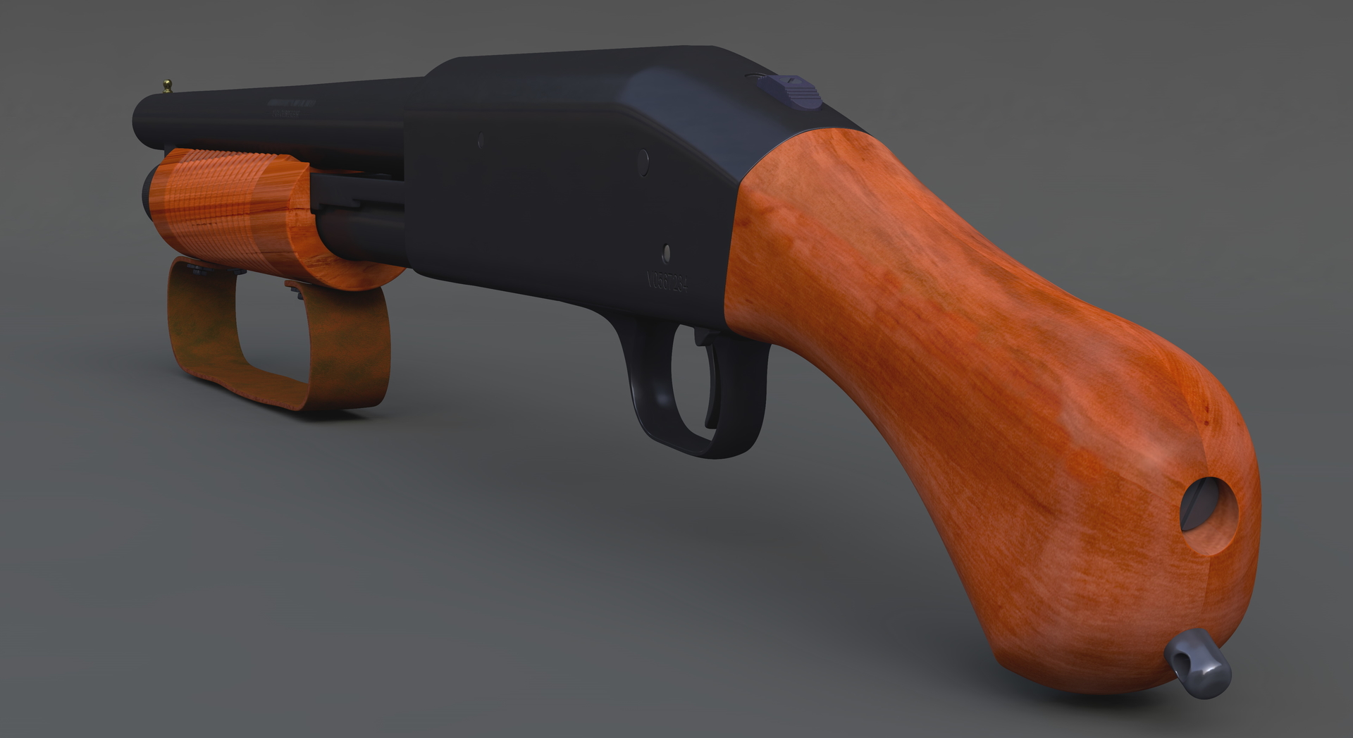 Shotgun mossberg 590 shockwave- 3D model - TurboSquid 1530427