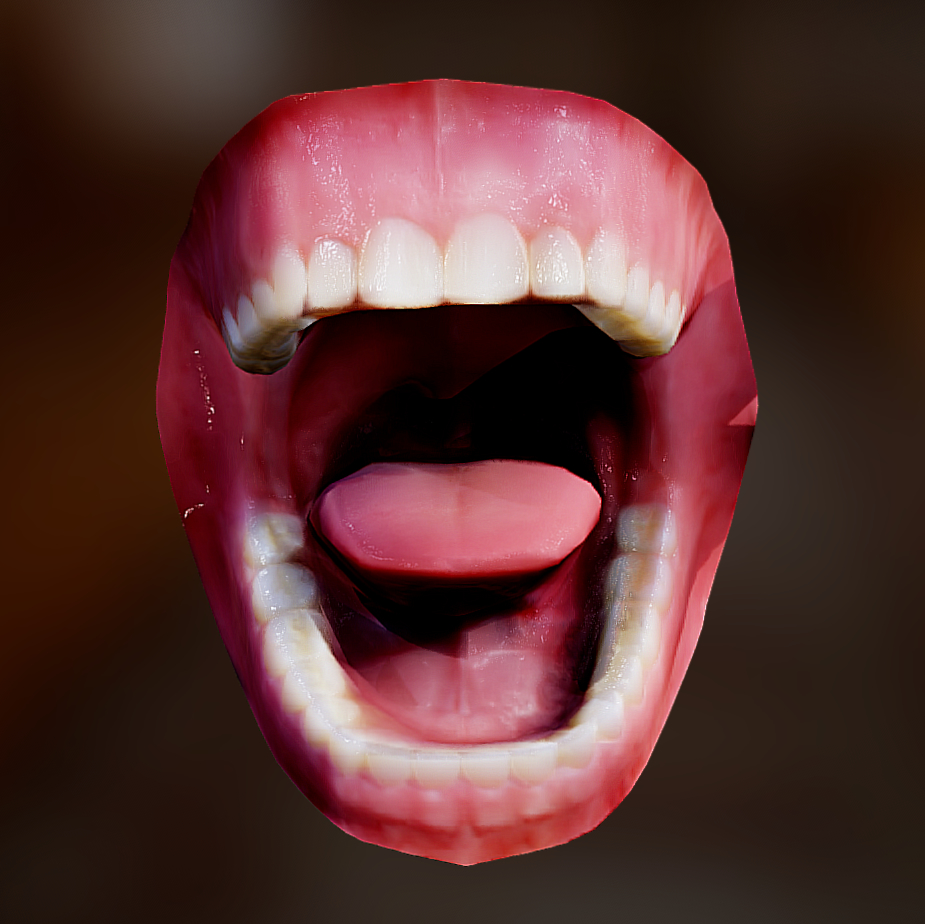 Human mouth 3D model - TurboSquid 1530442