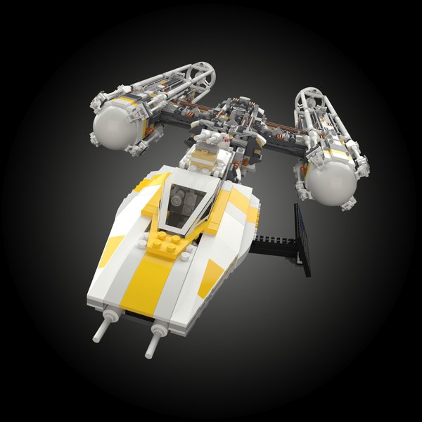 Lego Star Wars 10134 Y-Wing Attack Starfighter 3D-Modell - TurboSquid ...