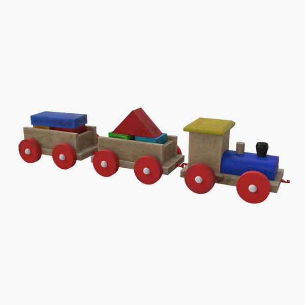 Toy Train 3D Models for Download | TurboSquid