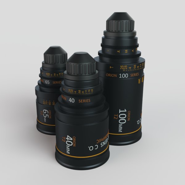 Camera Lens 3D Models for Download | TurboSquid