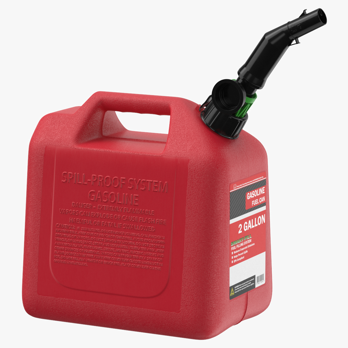 3D plastic gas containers - TurboSquid 1530943