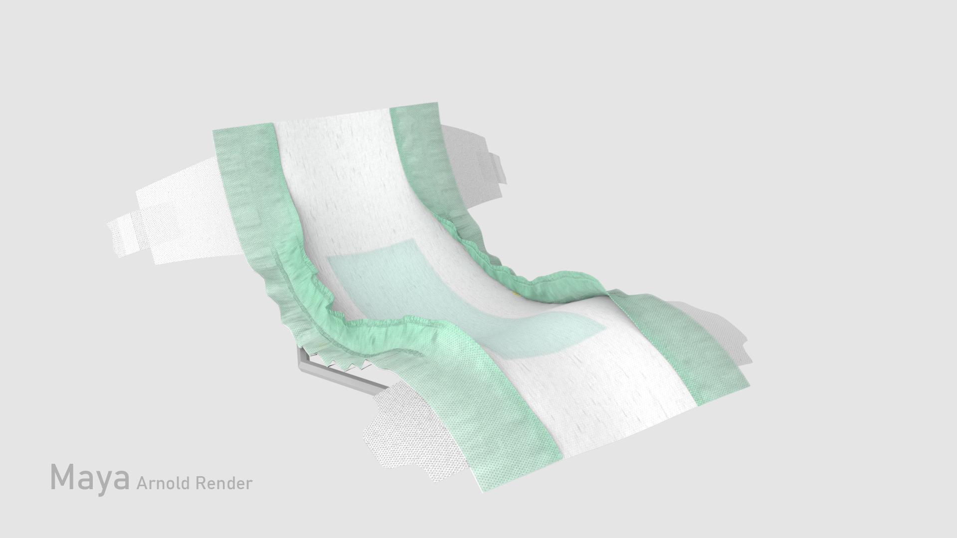 3D diaper - TurboSquid 1272476