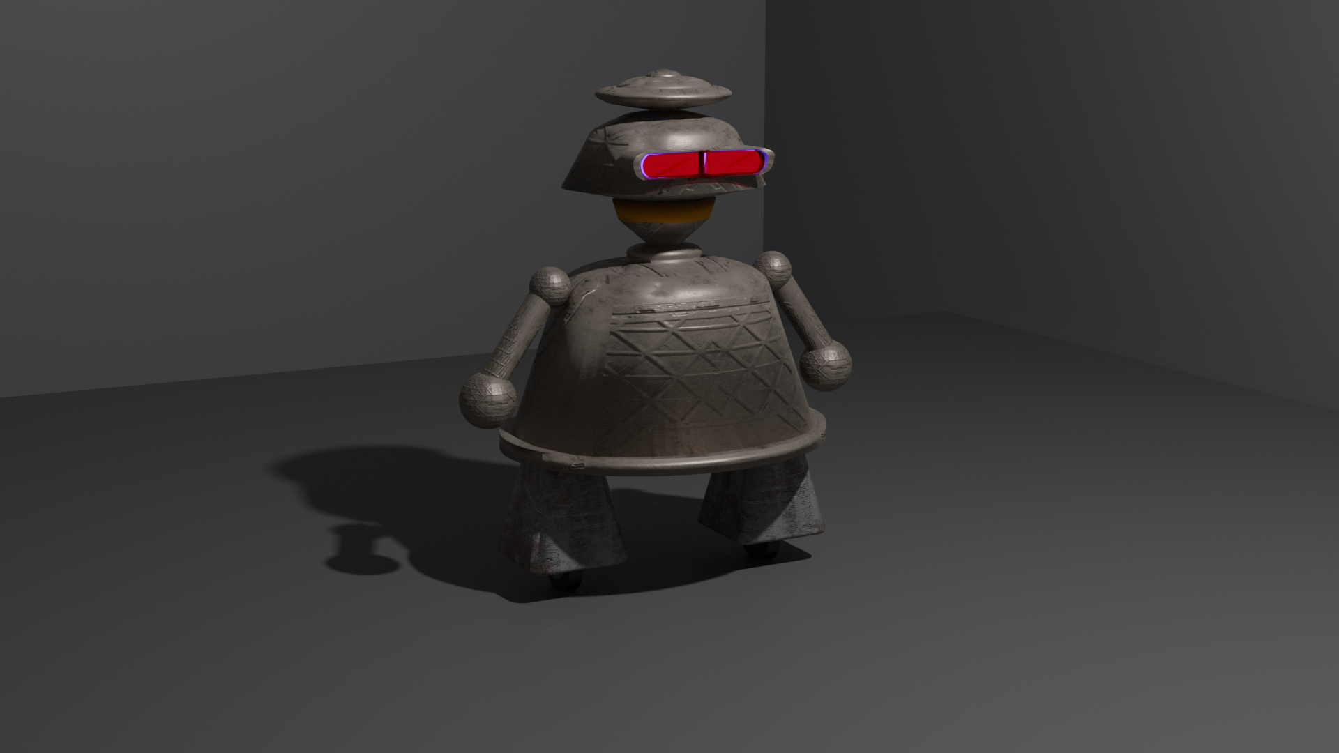 Droid steampunk model - TurboSquid 1531586