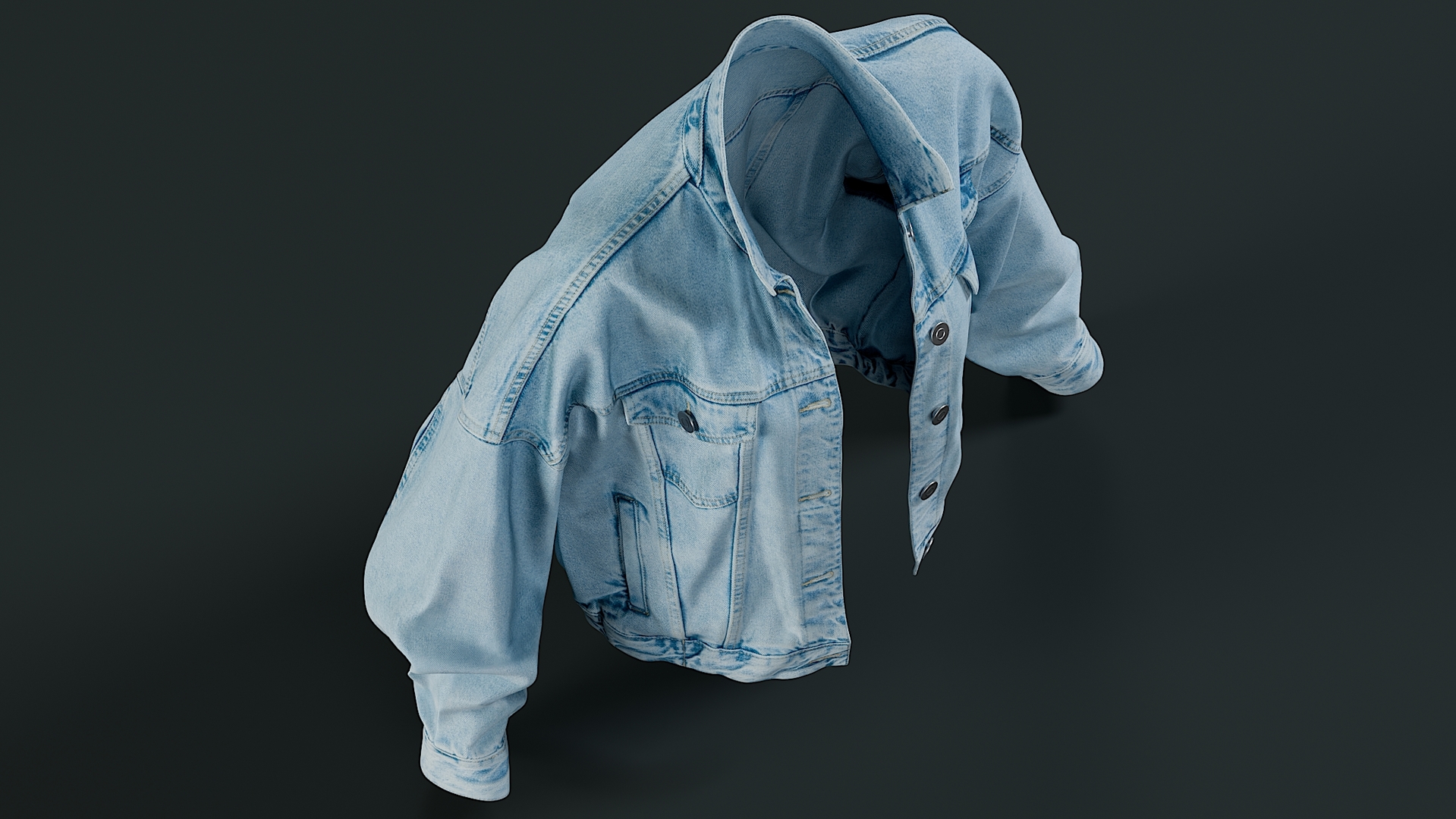Realistic women s jean 3D - TurboSquid 1531907
