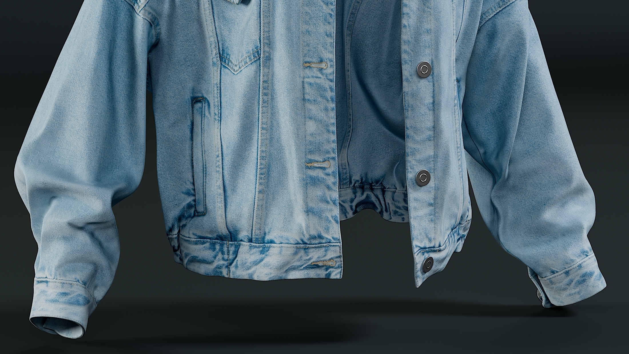 Realistic women s jean 3D - TurboSquid 1531907