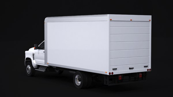 3D international cv box truck - TurboSquid 1531772
