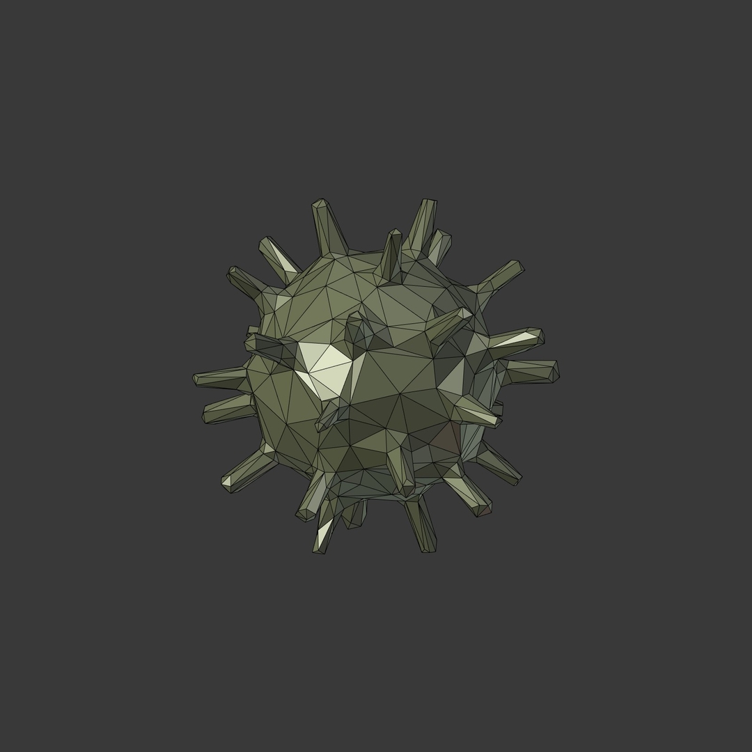 3D virus origami pack - TurboSquid 1528796