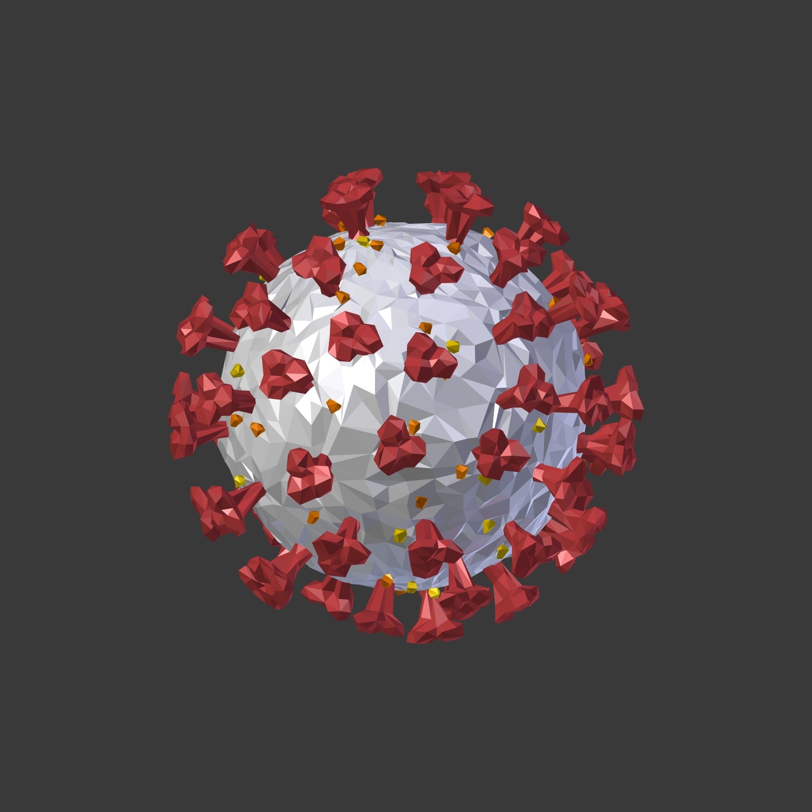 3D virus origami pack - TurboSquid 1528796