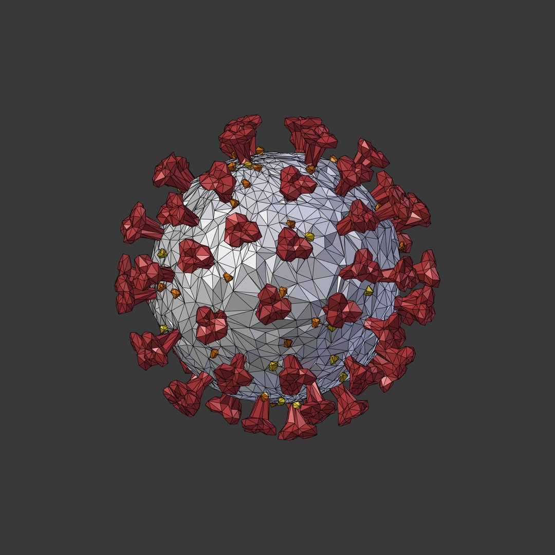 3D virus origami pack - TurboSquid 1528796