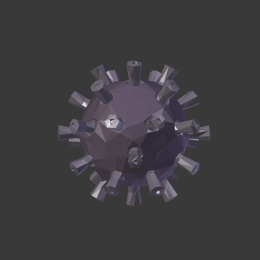 3D virus origami pack - TurboSquid 1528796