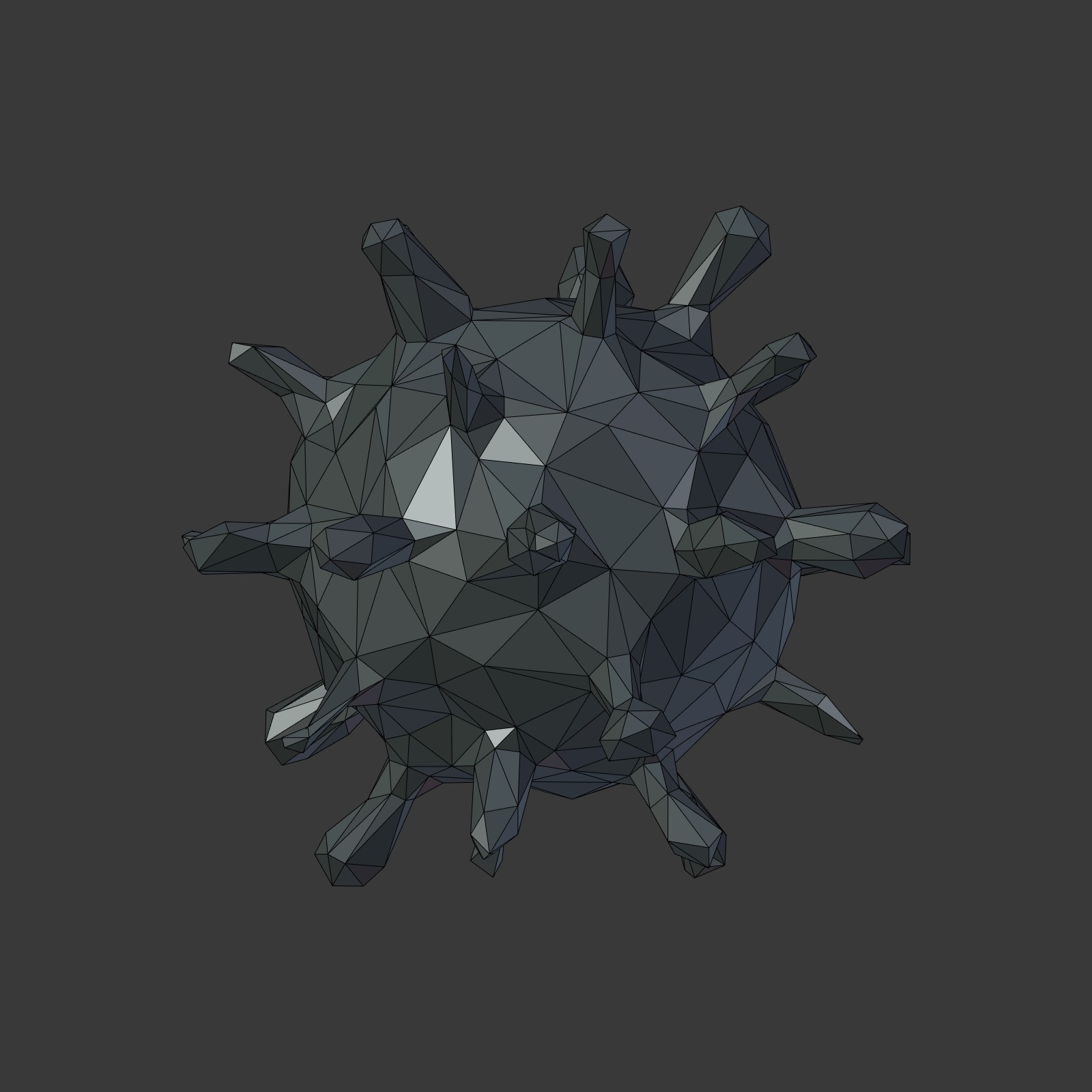 3D virus origami pack - TurboSquid 1528796