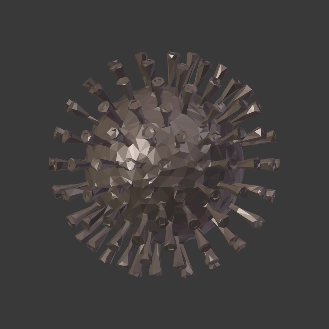 3D virus origami pack - TurboSquid 1528796