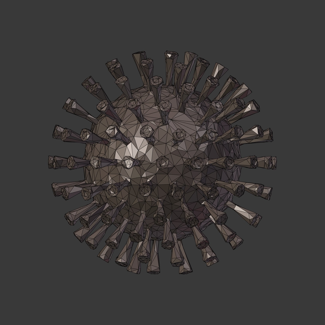 3D virus origami pack - TurboSquid 1528796