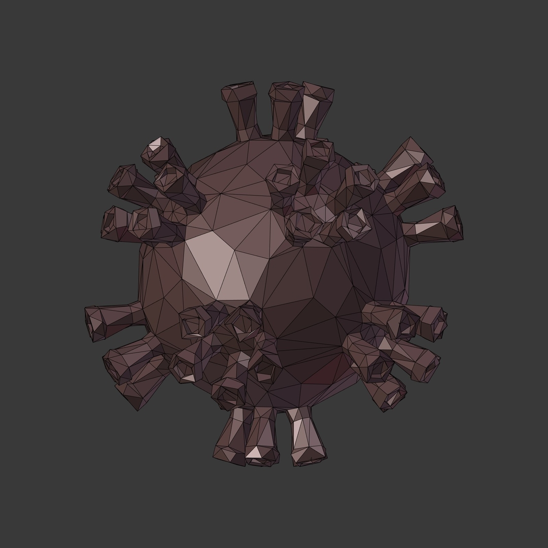 3D virus origami pack - TurboSquid 1528796