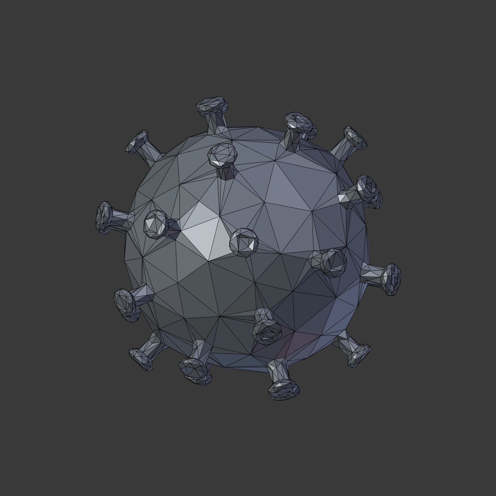 3D virus origami pack - TurboSquid 1528796