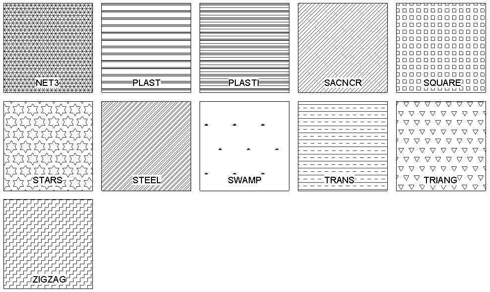 Materials revit hatch pattern
