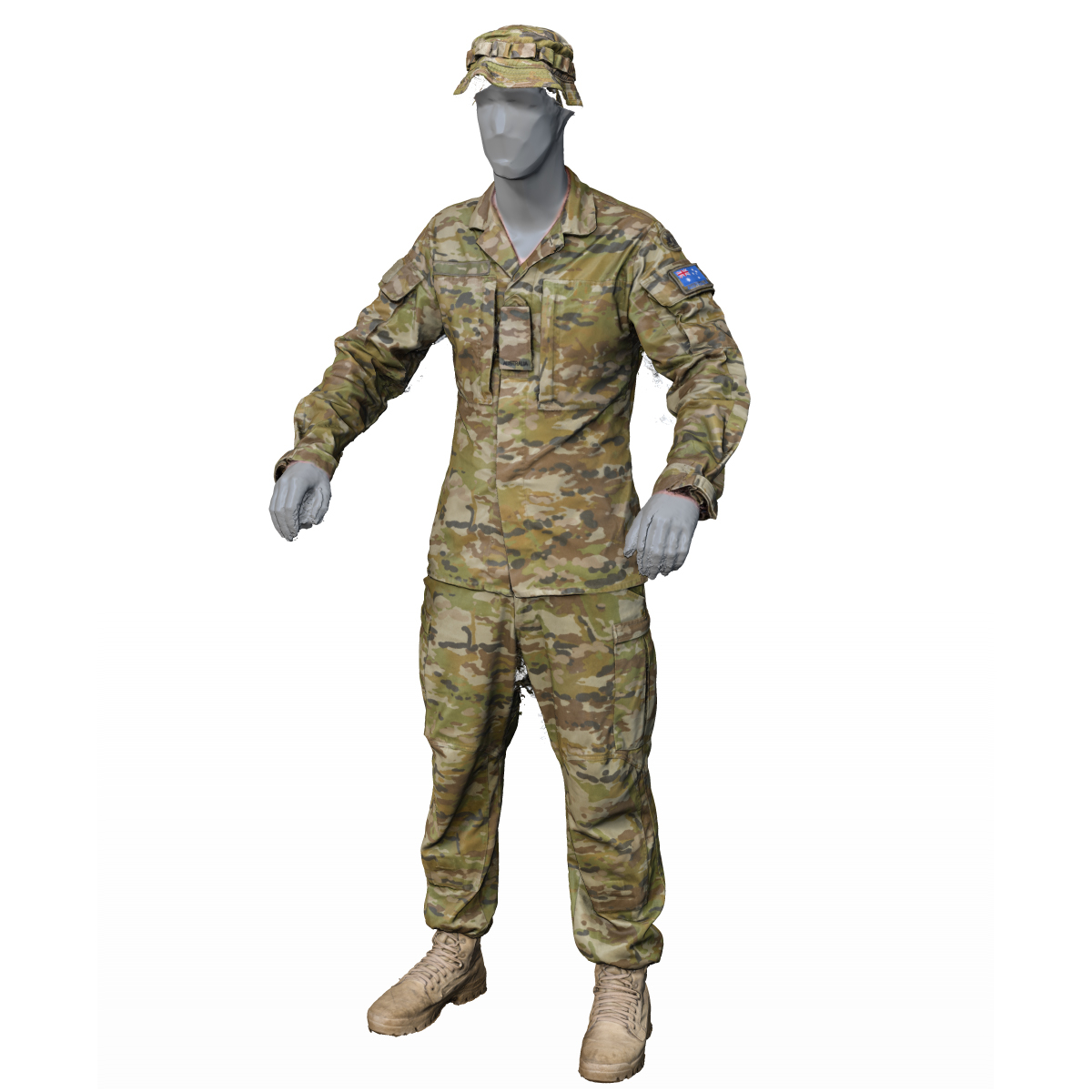 Scan adf australian uniform 3D - TurboSquid 1531891