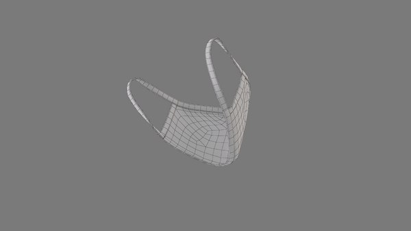 3D realistic mask red model - TurboSquid 1532342