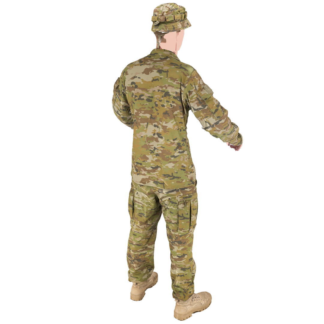 3D Scan - ADF Australian Multi Cam Uniform AMCU Barracks Uniform Modelo ...