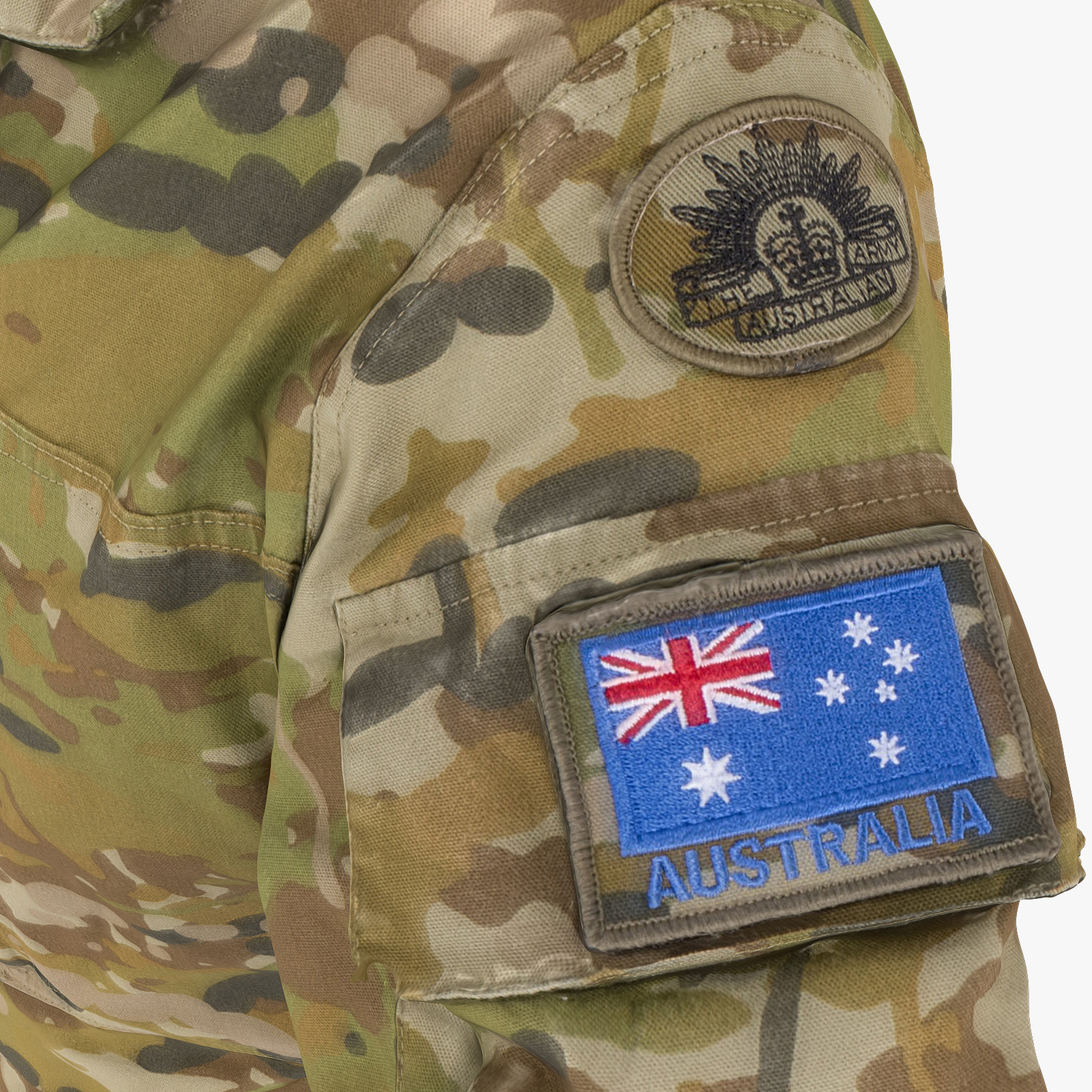 3D Scan - ADF Australian Multi Cam Uniform AMCU Barracks Uniform Modelo ...