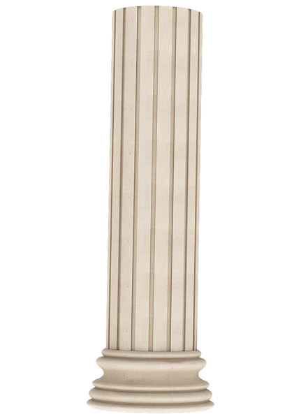 3D model plaster molding decoration columns - TurboSquid 1531910
