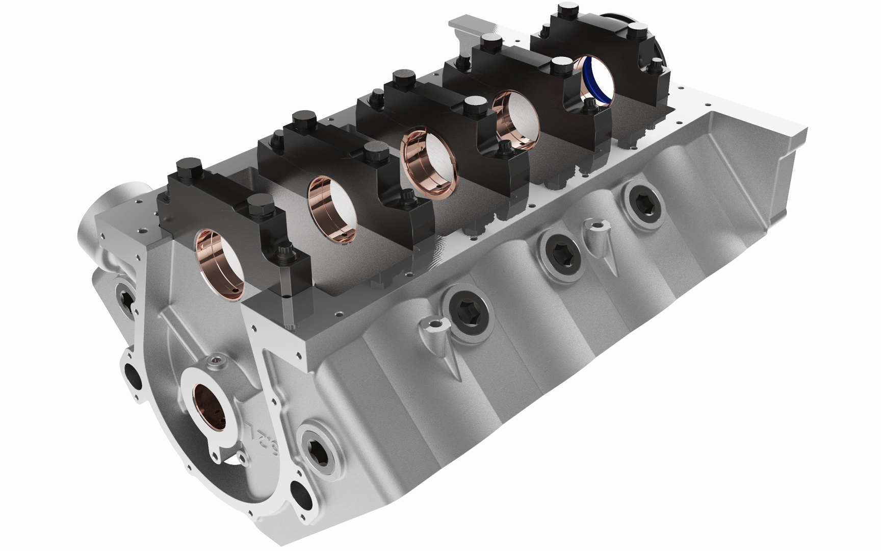 3D engine block model - TurboSquid 1528886