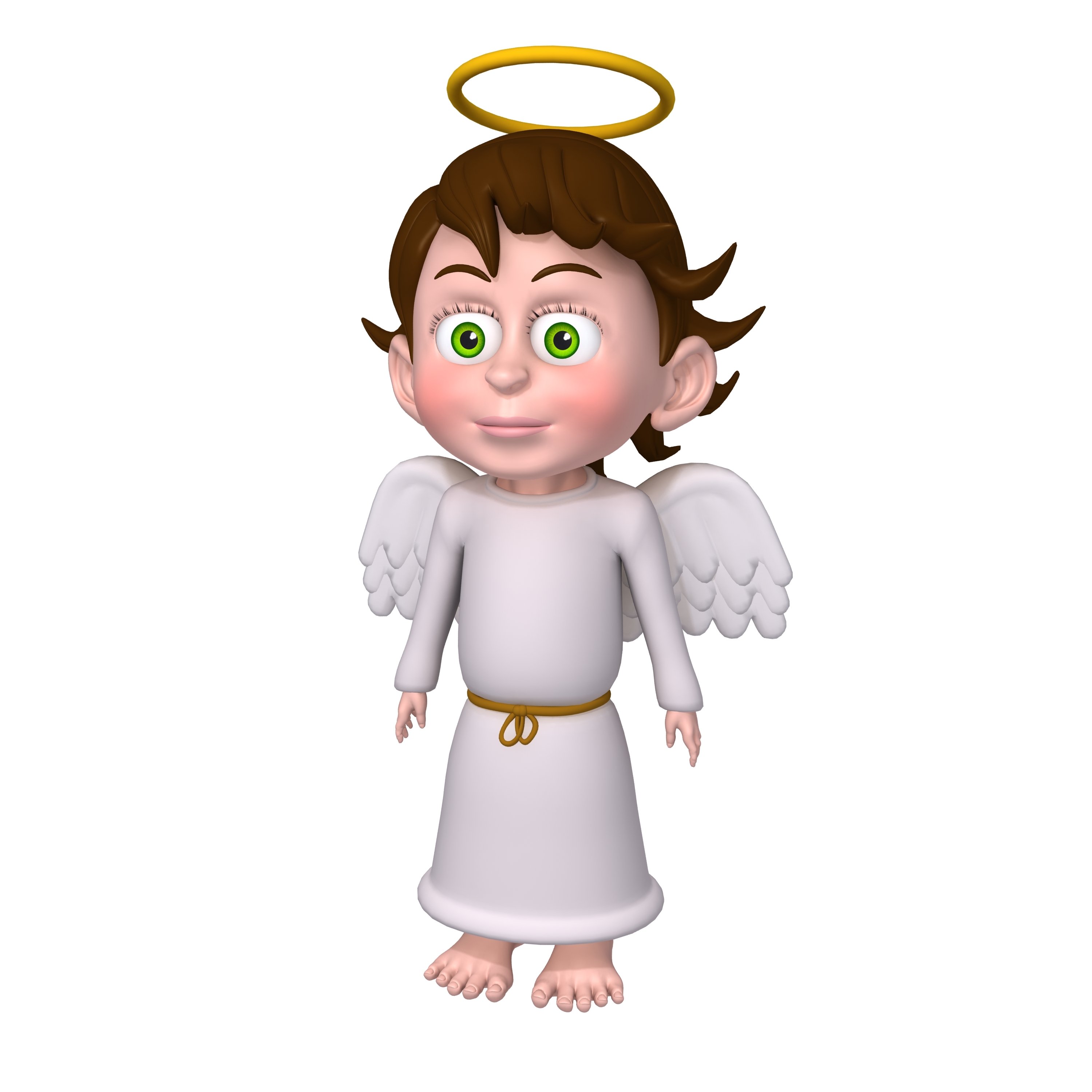 Engel Cartoon 3D-Modell - TurboSquid 1532028