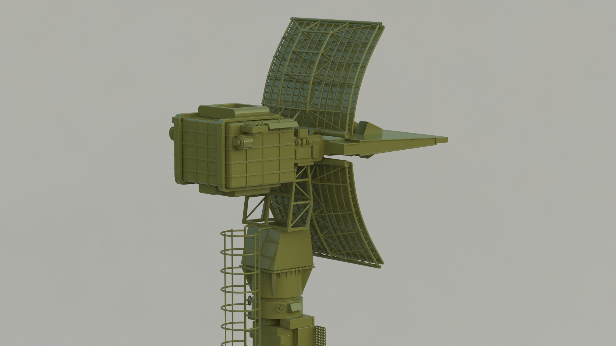 40v6m radar 3D model - TurboSquid 1532421