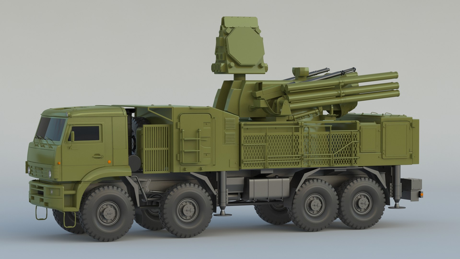 Sam pantsir s1 sa-22 3D model - TurboSquid 1532428
