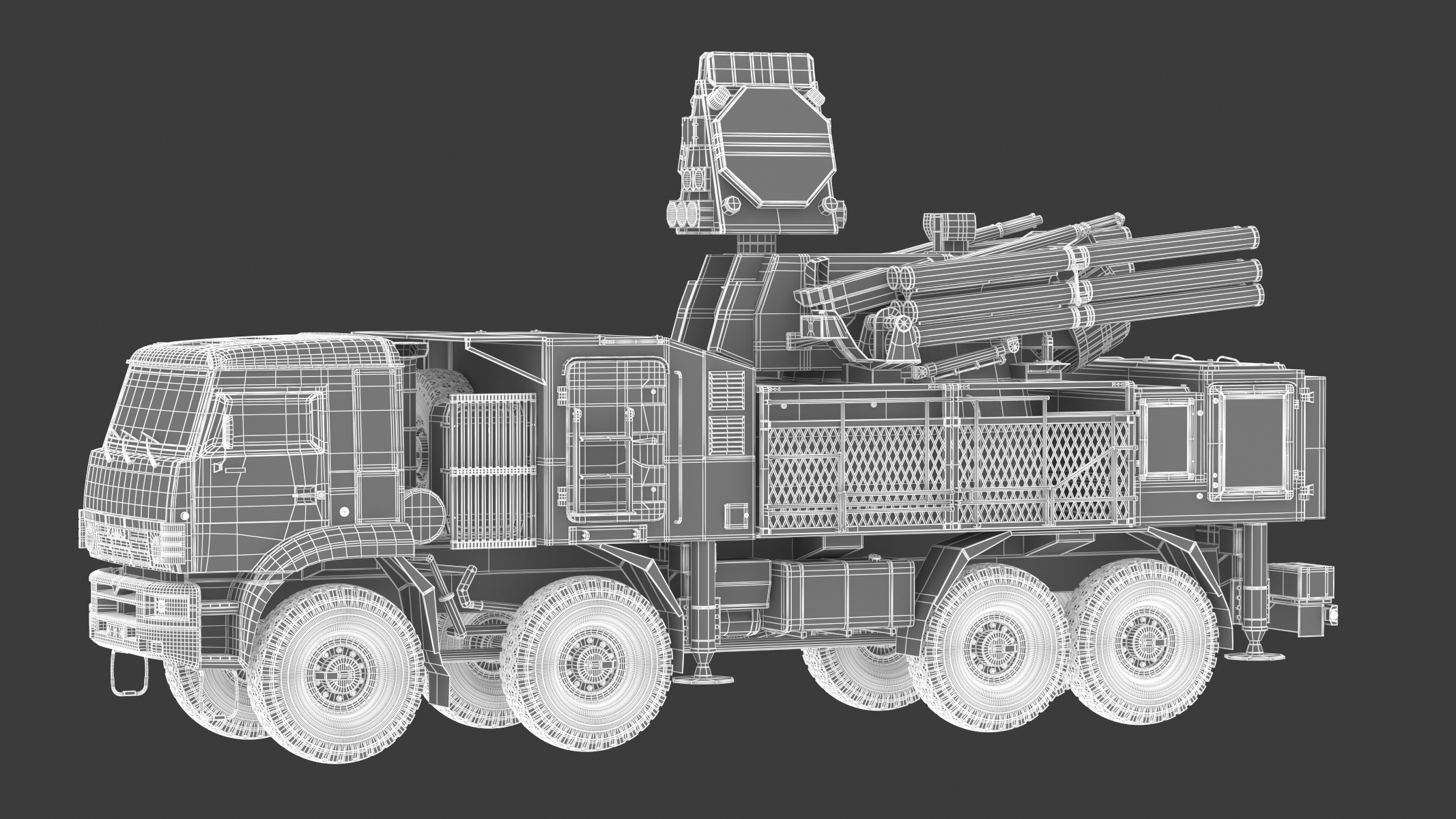 Sam pantsir s1 sa-22 3D model - TurboSquid 1532428