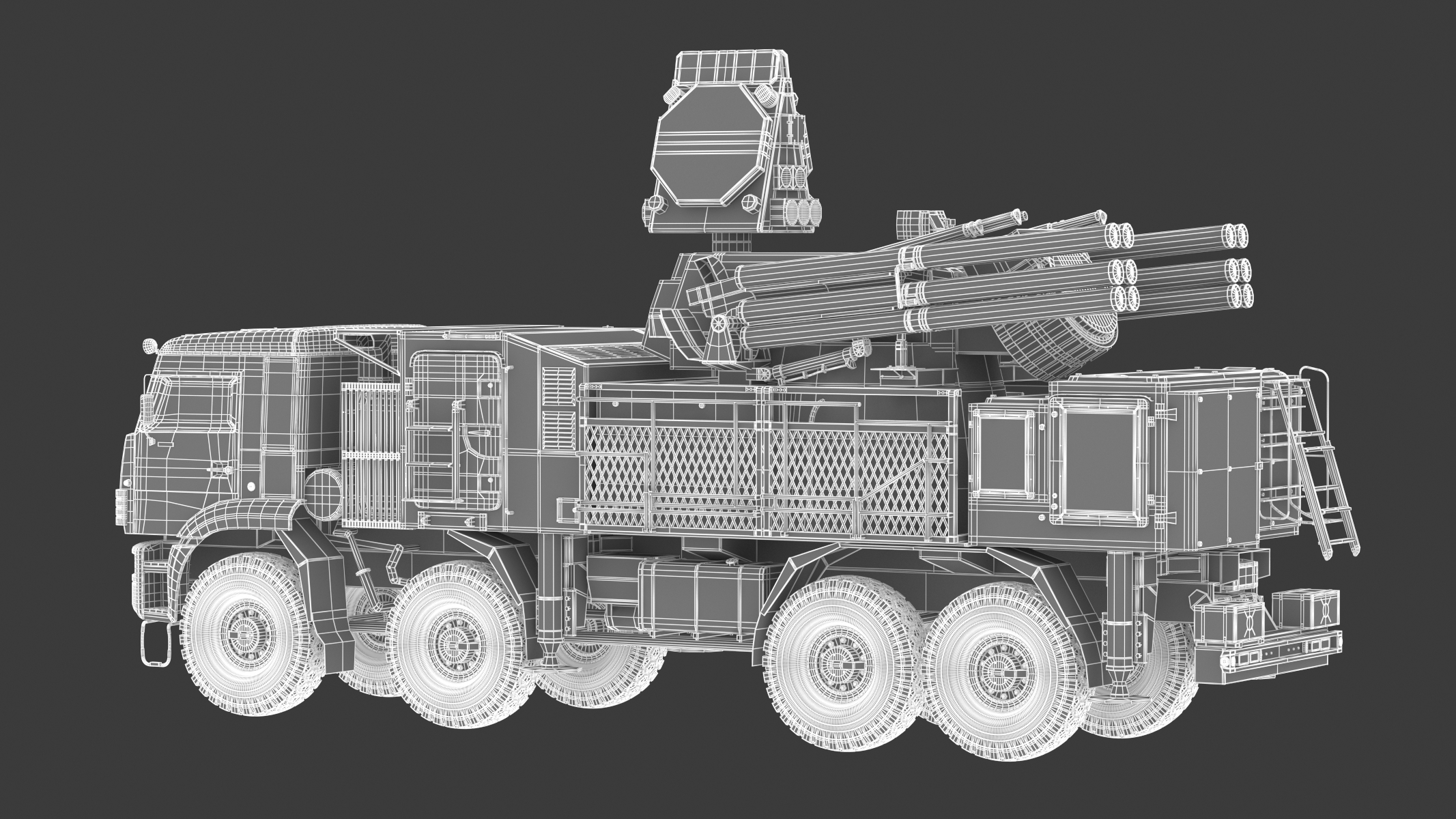 Sam pantsir s1 sa-22 3D model - TurboSquid 1532428