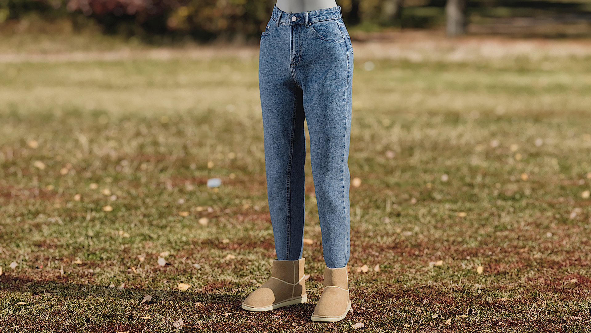 Realistic women s jeans model - TurboSquid 1532477