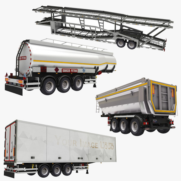 Tanker Trailer 3D Models for Download | TurboSquid