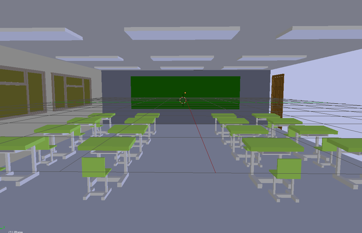 3D classroom class model - TurboSquid 1532550