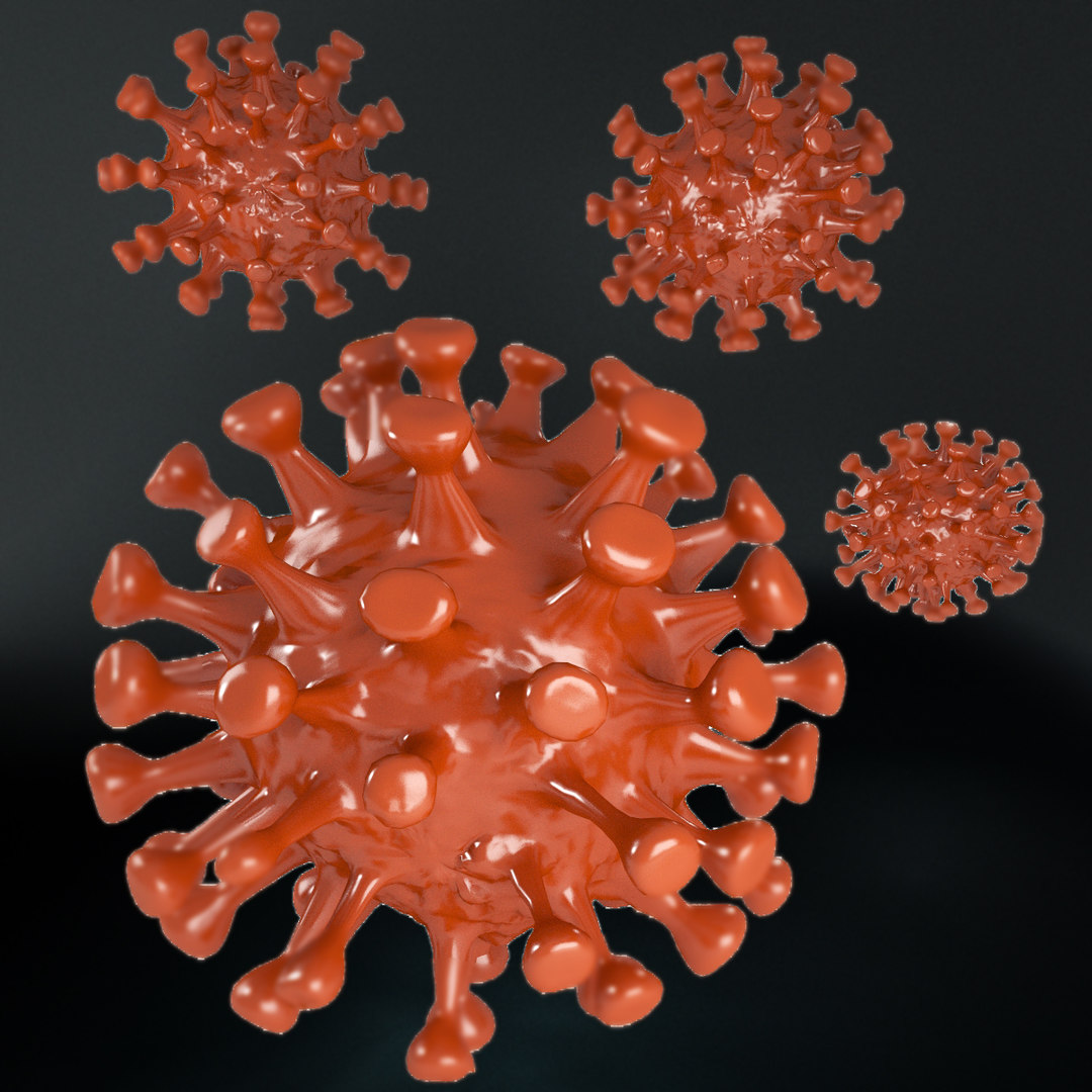 Coronavirus virus 3D model - TurboSquid 1532621