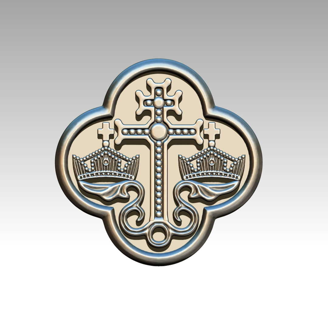 Orthodox cross 3D model - TurboSquid 1532708