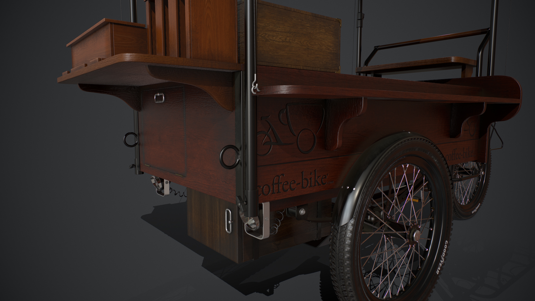 3D food cart model - TurboSquid 1532826