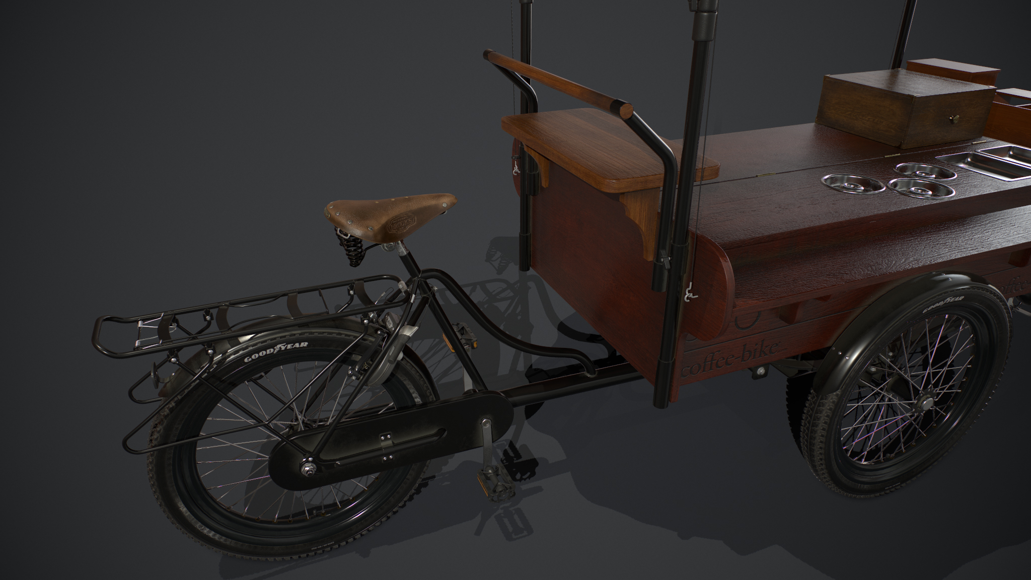 3D food cart model - TurboSquid 1532826
