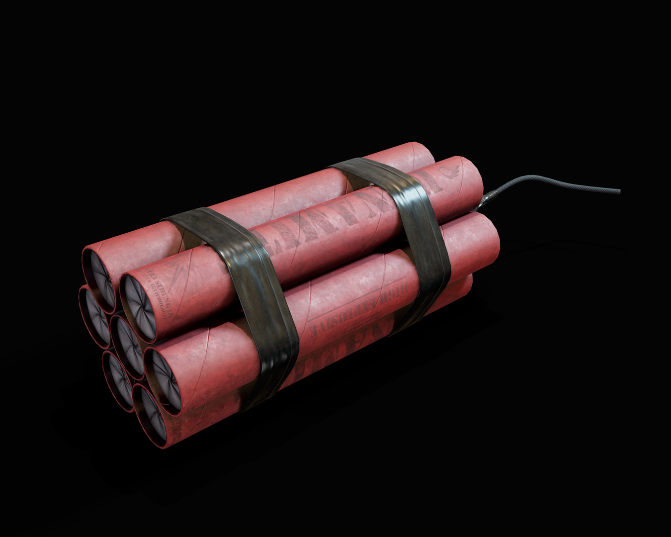 Dynamite pack 7 - model - TurboSquid 1532819